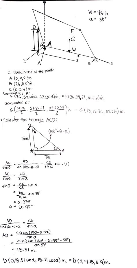 [solved] The Lid Of A Roof Scuttle Weighs Ib It Is Hinged At Corners A Course Hero