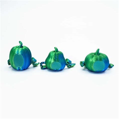 Creepy Cute 3d Printed Articulated Pumpkin Monster Professional 3d