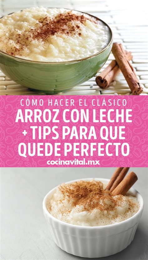 Cómo Hacer El Clásico Arroz Con Leche Tips Para Que Quede Perfecto Arroz Con Leche Fácil