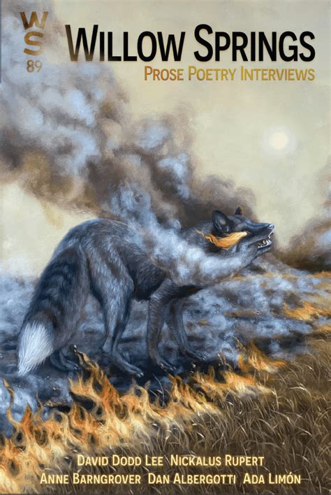 Andrew Furman Publishes Short Fiction In Willow Springs Issue 89