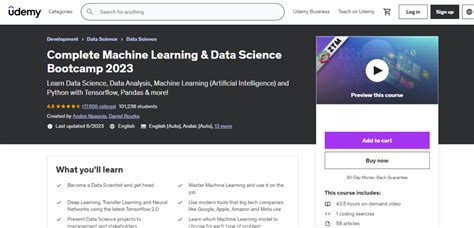 7 best and free udemy machine learning courses in 2024 [june]