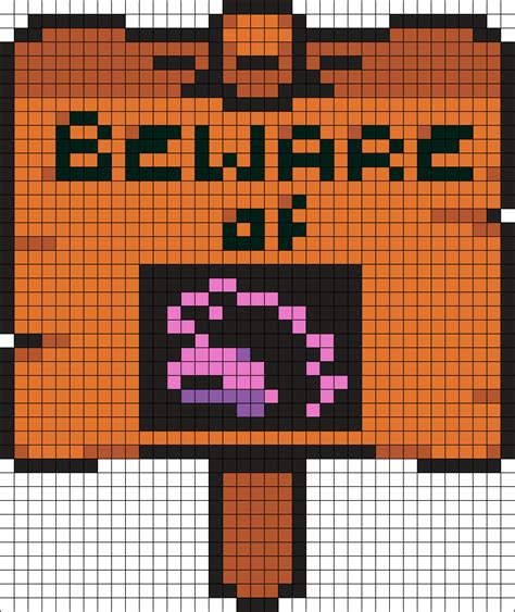 Beware Of Susie Deltarune Perler Bead Pattern Bead Sprites Characters Fuse Bead Patterns