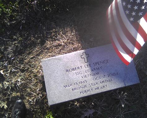 SGT Robert Lee Spence 1945 2004 Memorial Find A Grave