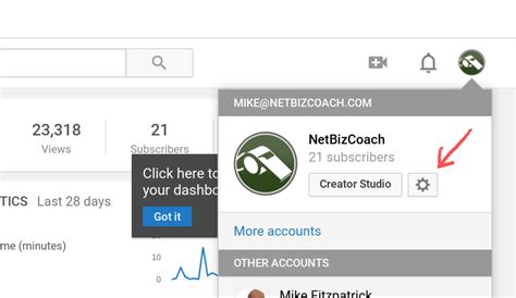 Add A User To YouTube Account