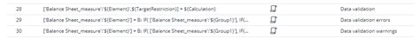 Data Validations Business Logic