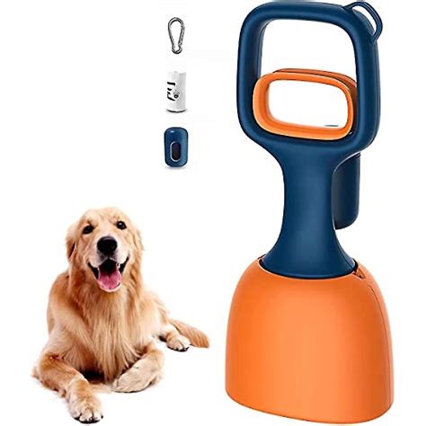 Pet Pooper Scooper Dog Pooper Scooper With Bag Attachment Lightweight