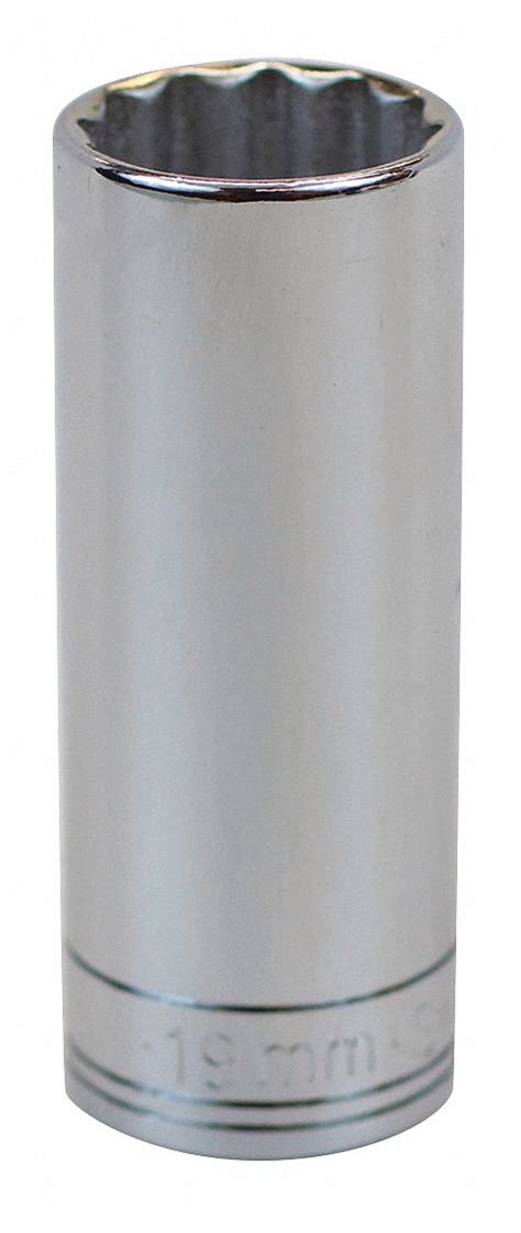 Sk Professional Tools 3 8 In Drive Size 19 Mm Socket Size Socket 13n592 8439 Grainger