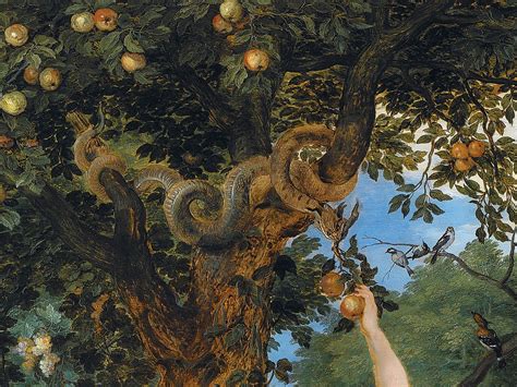 Jan Brueghel Cennet Bahçedi The Fally Adam and eve Renaissance