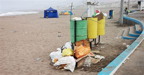 Moquegua Bañistas Dejaron 19 Toneladas De Basura En Playas De Ilo