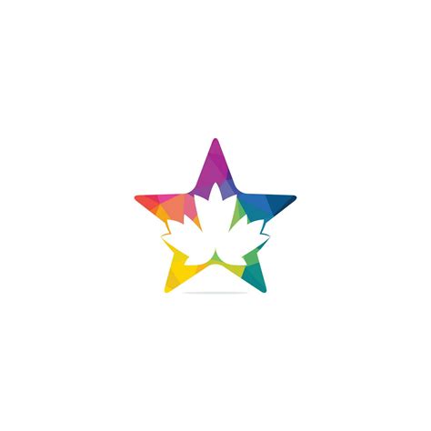 Star Canadian Maple Leaf Logo Maple Leaf Illustration Vector Design 13157501 Vector Art At