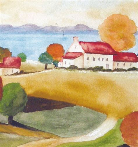 Stampa Artistica Toscana Stampa Paesaggio Italiano Paesaggio Etsy