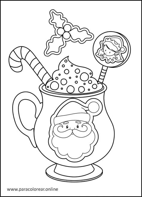 Los Mejores Dibujos De Navidad Para Colorear Imprimir Y Pintar