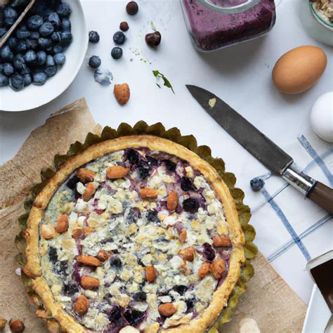 Recipe For Blueberry Hazelnut Frangipane Tart By Dawns Recipes Dawn