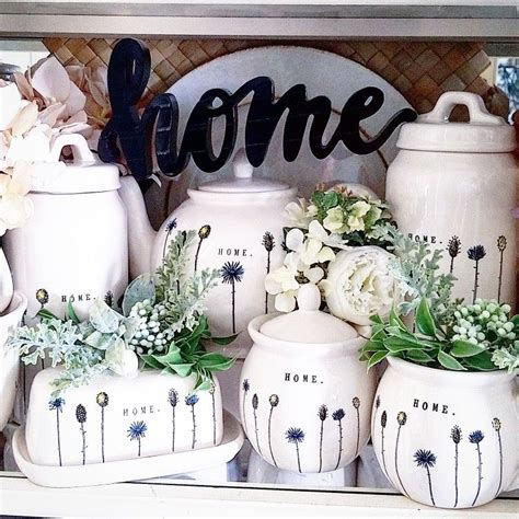 Rae Dunn Home Collection Decorative Jars And Vases