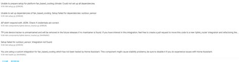 Config Error With Custom Platform Configuration Home Assistant