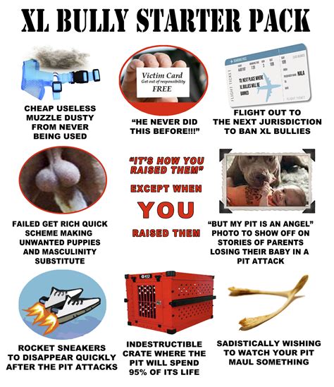 Xl Bully Starter Pack R Starterpacks