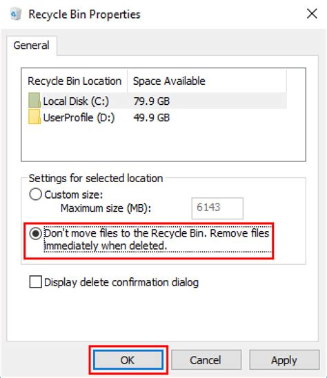 How To Skip Recycle Bin When Deleting Files In Windows