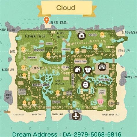 Artstation Acnh Map Design Template Ph