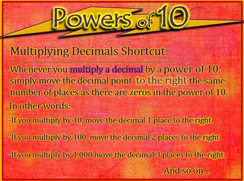 Unit Multiply And Divide With Decimals