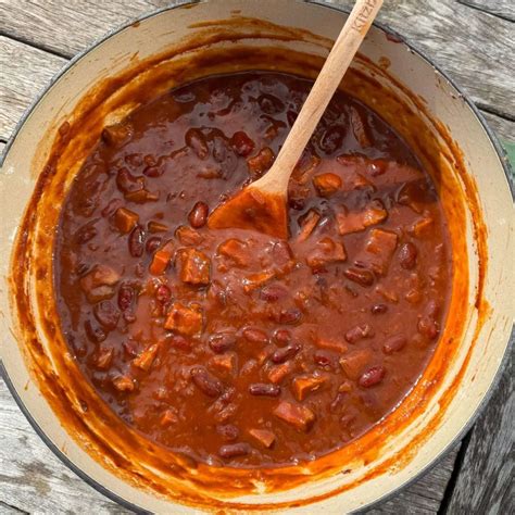 Barbecue Baked Beans Salt Butter Smoke