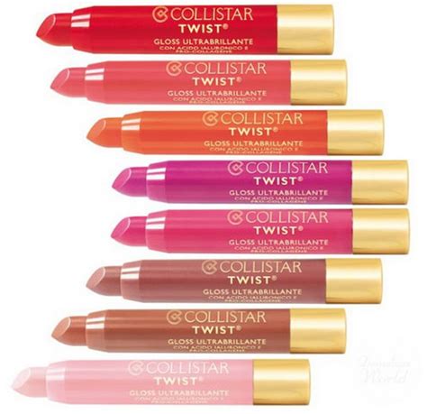 Новые тени для век и блески для губ Collistar Twist Ultra-Shiny ...
