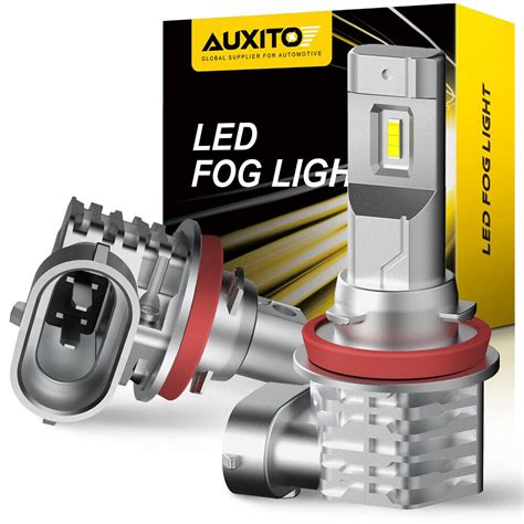 Erorr Free H11 H9 H8 LED Headlight Globes Bright Bulbs SET 19000LM HIGH