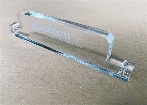 Logo Engraving On Plexiglass Espa Italia