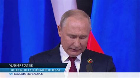 VidÉo Russie Afrique Bilan Du Sommet à Saint Pétersbourg Tv5monde