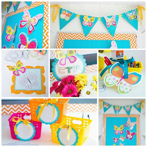 Butterfly Classroom Theme At Kate Read Blog