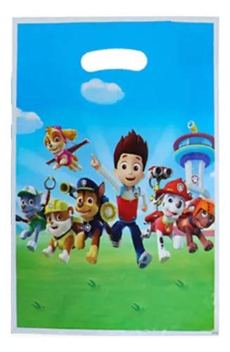 20 Bolsas Para Dulces Paw Patrol Para Fiesta Bolsa Dulcera Mercadolibre