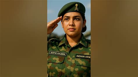 Indian Army Fighter Jet Sofia Kureshi Trending Viralvideo Army Love Youtube
