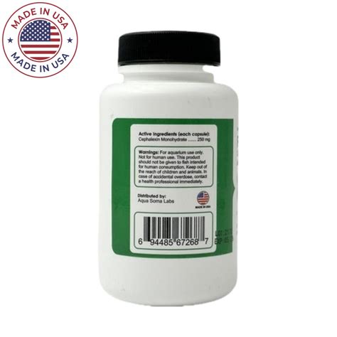 Fish Cephalexin 250mg 100 Capsules Powerful Antibiotic