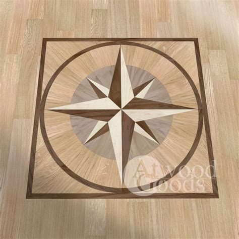 Compass Rose Inlay Etsy