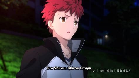 Fate Stay Night Shirou Emiya Trailer Youtube