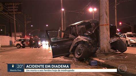 Vídeo Uma Pessoa Morre E Seis Ficam Feridas Em Grave Acidente Em