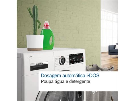 Máquina de Lavar Roupa BOSCH i Dos WGG244F0ES 9 kg 1400 rpm Branco