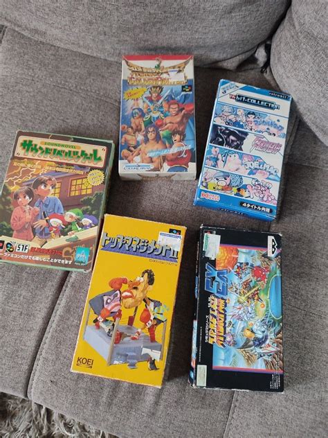 Super Famicom Game Bundle And Others Video Gaming Video Games Others