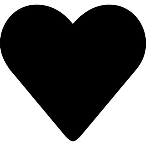 Like Solid Heart Black Symbol For Interface Catalin Fertu Filled Icon