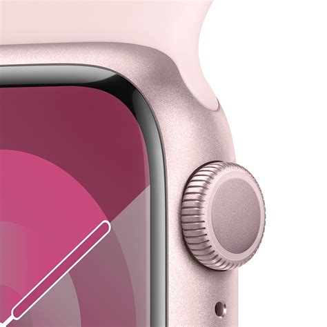 ใหม่ล่าสุด Apple Watch Series 9 Gps 41mm Pink Aluminium Case With