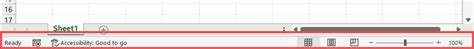 Status Bar In Excel Where Is It And How To Use It