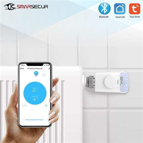 Smarsecur Bluetooth Heating Radiator Temperature C Grandado