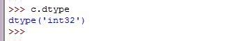 Numpy Dtype