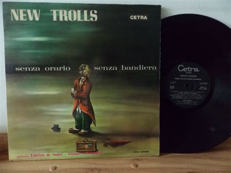 Lp New Trolls Senza Orario Senza Bandiera 1968 Cetra 1ª EdiÇÃo