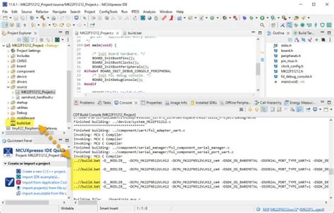 Building Eclipse Projects With Custom External Shell Scripts Mcu On