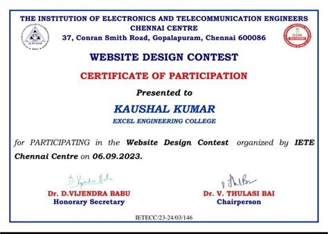 Erkaushal Kumar On Linkedin I Am Happy To Announce That I Participated In A Web Design Contest