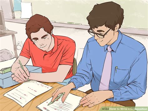 How To Write A Composition With Pictures Wikihow
