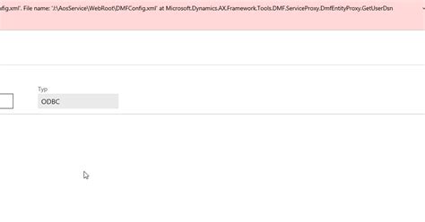 Thomas Wilkes Dynamics Ax D365fo Blog D365 ¦ Data Management Odbc Not Possible