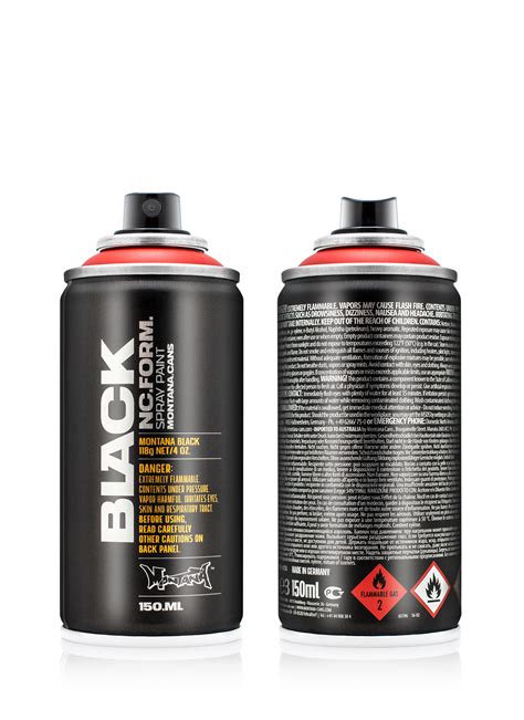 Spreje | Montana Black 150ml | Pomat Farby Laky - profesionálne ...