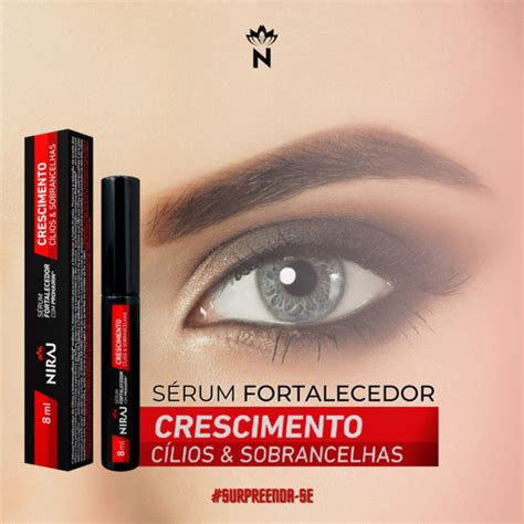 Sérum Crescimento Fortalecedor Cílios E Sobrancelhas Niraj