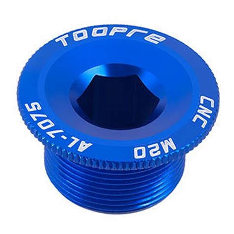 Maxbell Bicycle Crank Cover Crankset Bolt M20 Aluminum Alloy Road Bike